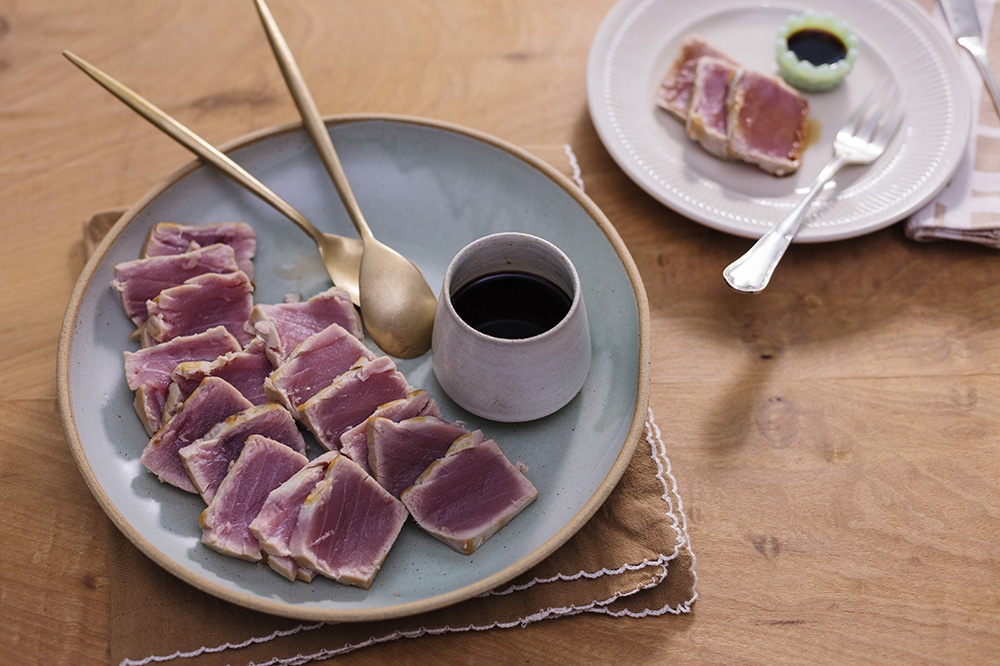 Atum selado com molho oriental - Panelinha